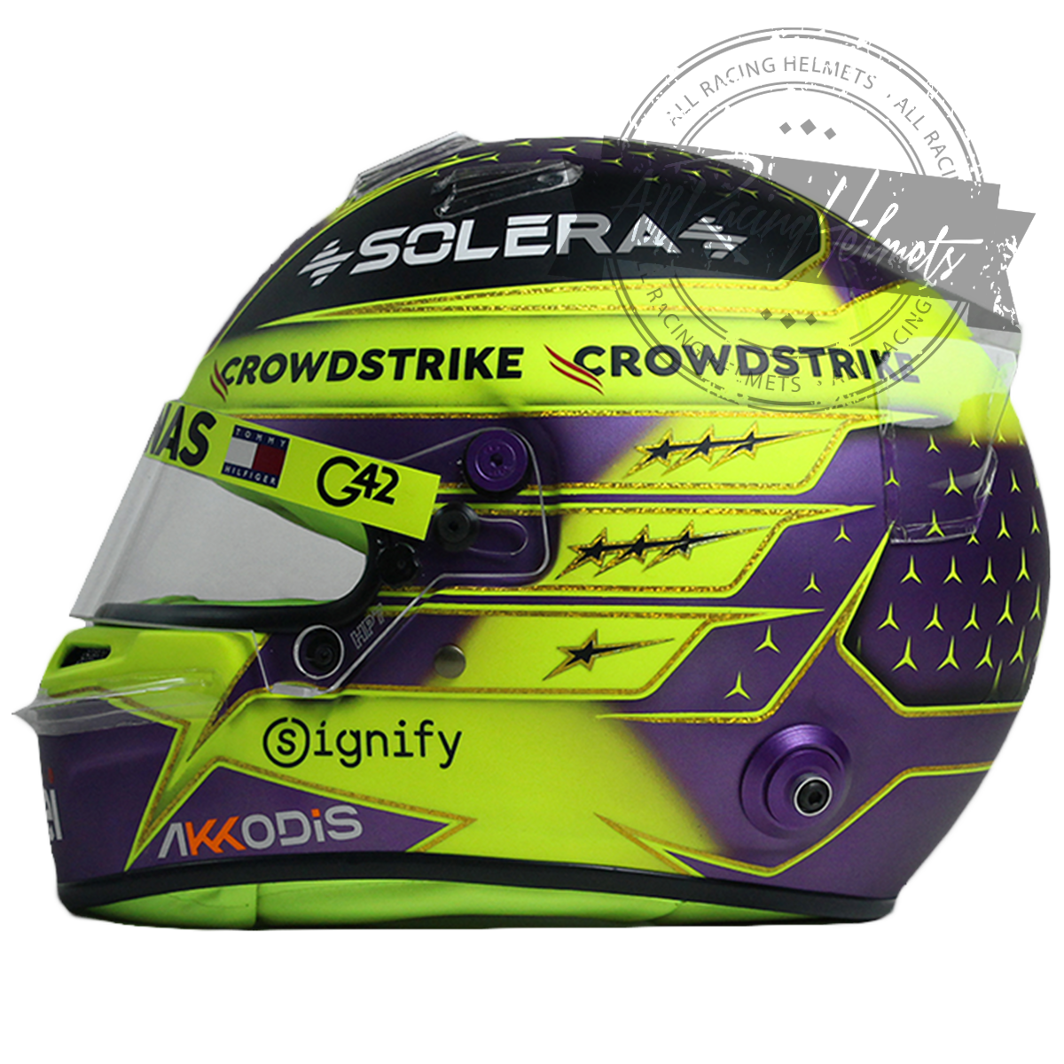 Lewis Hamilton F1 Helmets | Full Scale 1:1 Replicas | All Racing Helmets