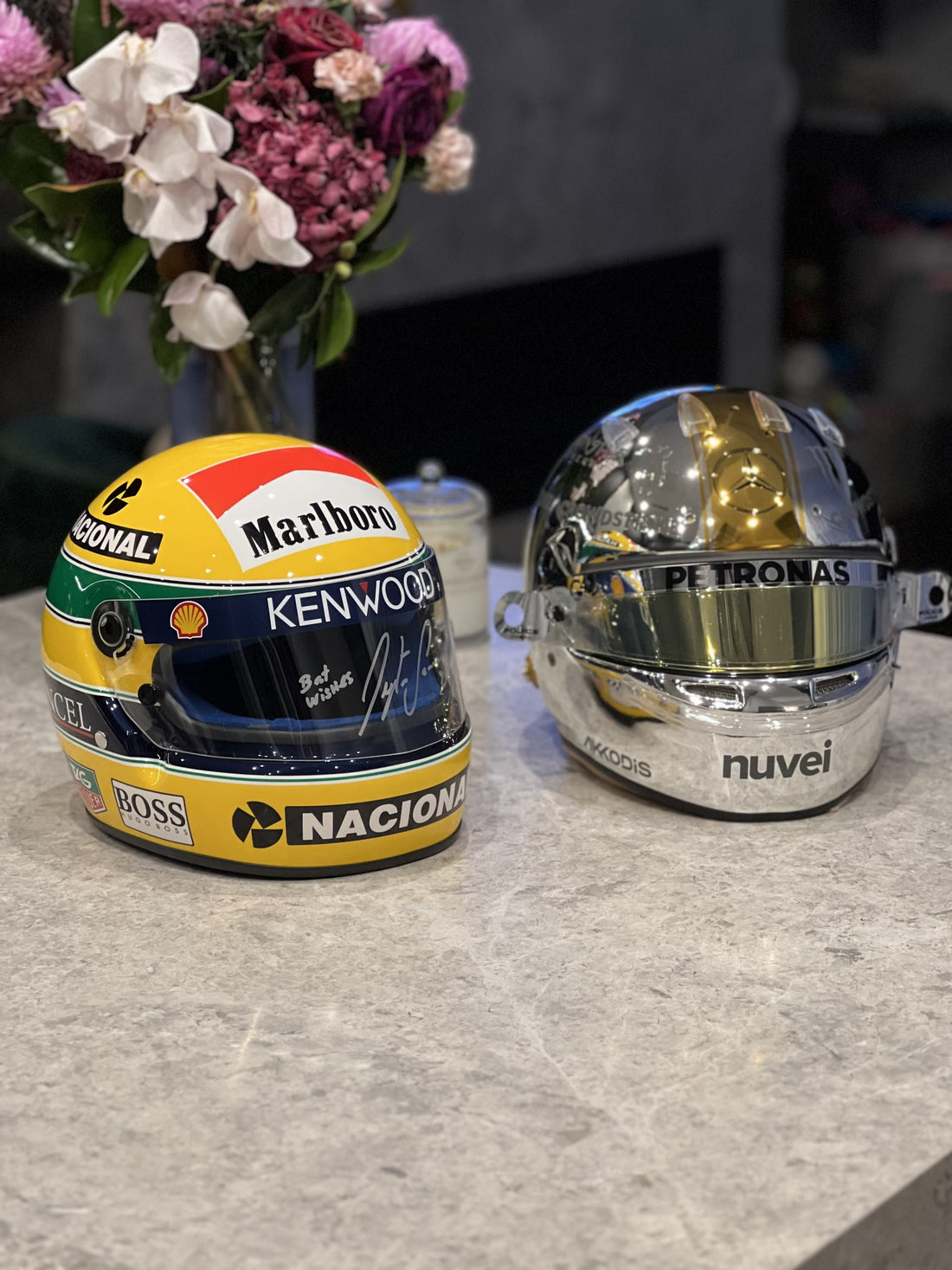 Formula 1, Nascar and Indy Car Full Scale Replica Helmets. – All Racing ...