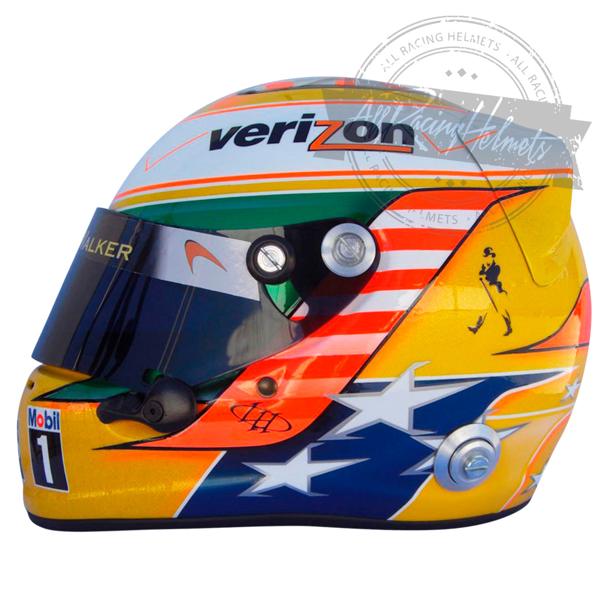 Lewis Hamilton F1 Helmets | Full Scale 1:1 Replicas | All Racing Helmets